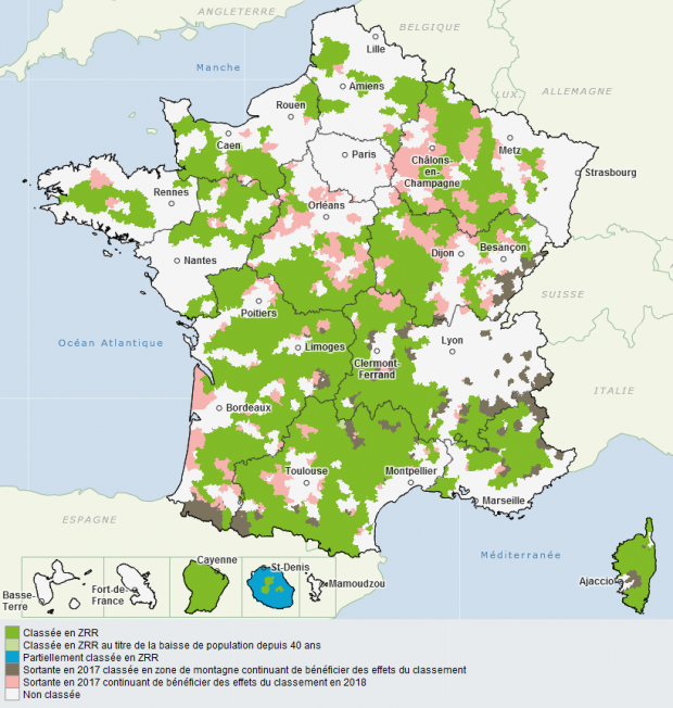 Zones de Revitalisation Rurale : refonder le dispositif pour mieux ...